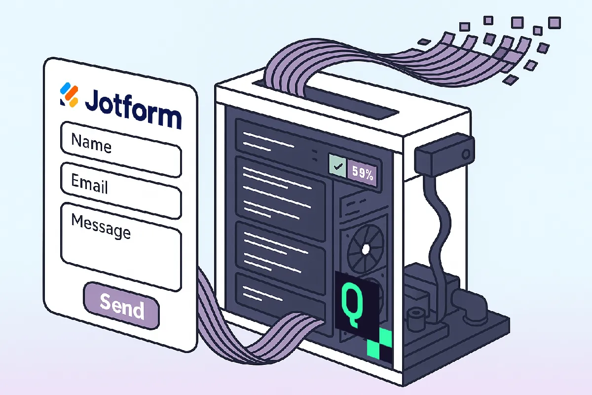 JotForm + QUE Meter = On-Demand Video Creation Dynamic Duo