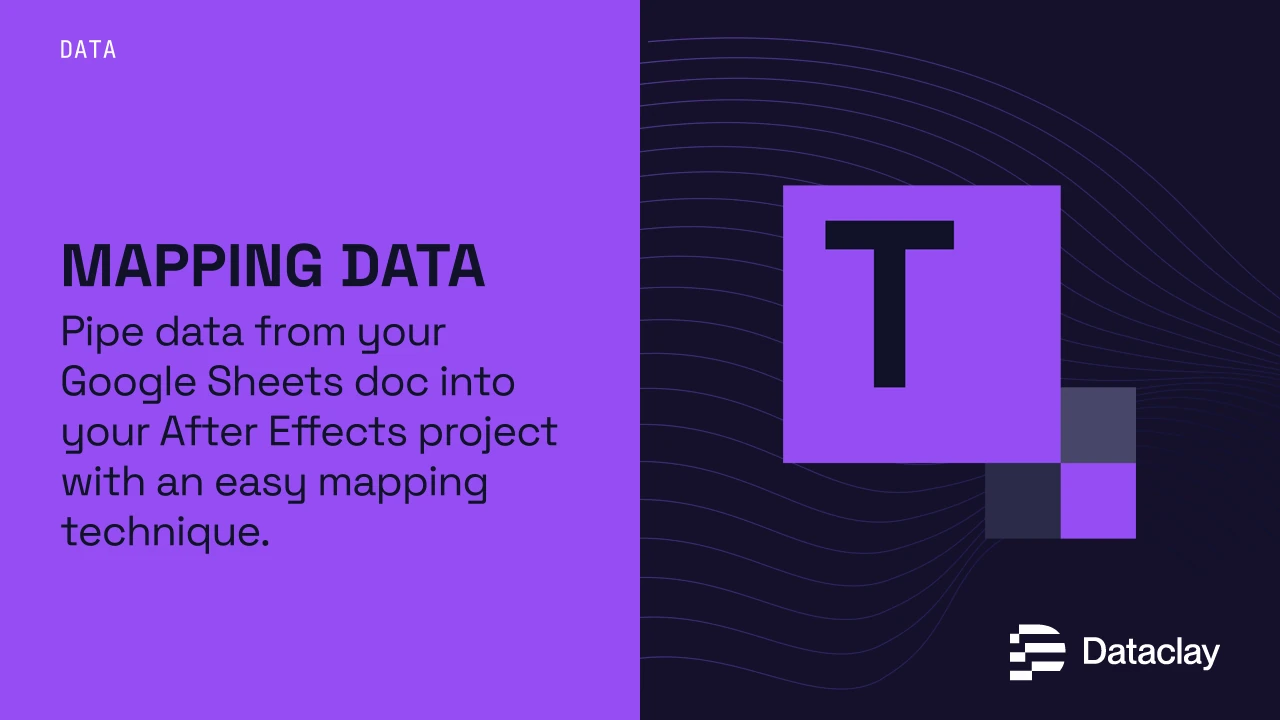 Mapping Data Screencast Dataclay